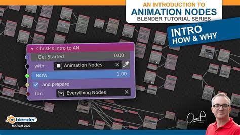 [01 how and why] introduction to animation nodes tutorial series for