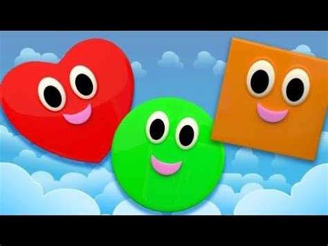 Triangle Rectangle Circle Square The Shapes Rhymes Learning Shapes Name We Are Shapes