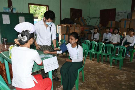 ရခိုင်ပြည်နယ် မောင်တောမြို့၌ ကျောင်းအခြေပြု သားအိမ်ခေါင်းကင်ဆာရောဂါ ကာကွယ်ဆေး Hpv ဆက်လက်ထိုးန