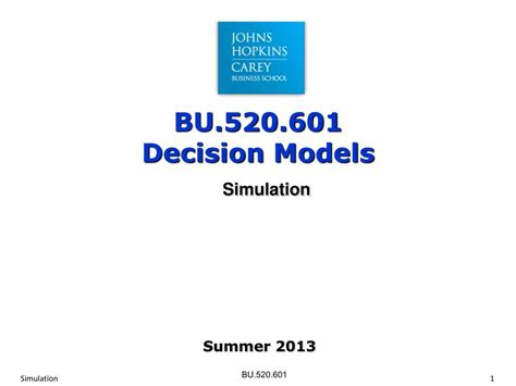 PPT Simulation PowerPoint Presentation Free Download ID