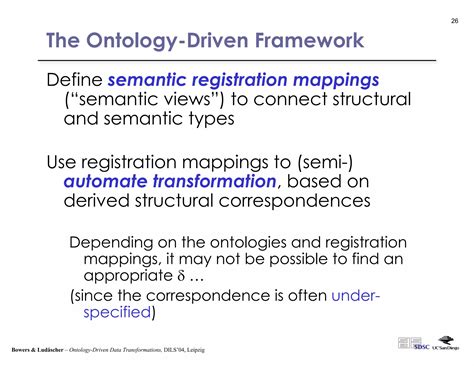 an ontology driven framework for data transformation in scientific