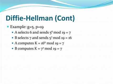 Public Key Algorithms Pptx