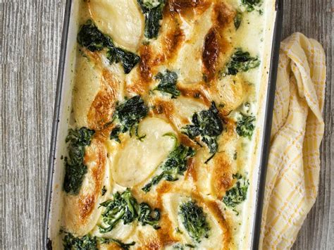 Gratin De Pommes De Terre Et épinards Recette De Gratin De Pommes De
