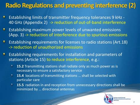 Ppt International Spectrum Management And Interference Mitigation