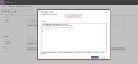 How To Add Javascript To Form On Load In Dynamics 365 Fredrik Engseth
