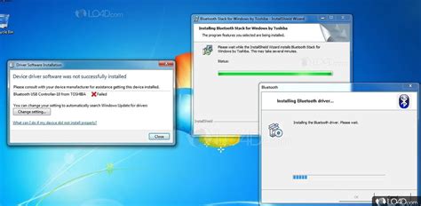 Toshiba Bluetooth Stack Screenshots