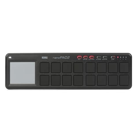 Korg Nanopad2 16 Pad Slim Line Usb Controller Black City Music Singapore 1 Trusted Music