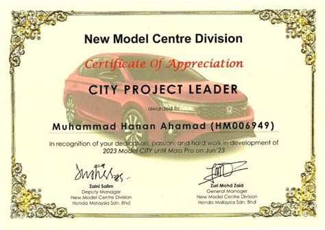 Muhammad Hanan Bin Ahamad On Linkedin One Of My Highest Achievement At