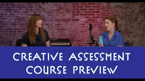 Creative Assessment Course Preview Youtube
