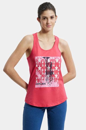 Buy Jockey Relaxed Relaxed Tank Top Ruby At Rs 549 Online Activewear Online
