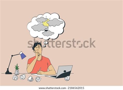 Writer Thinking New Over 228 Royalty Free Licensable Stock