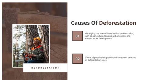 Deforestation Powerpoint Templates Free Downloadpptx