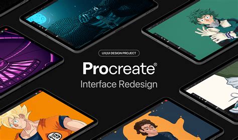 Procreate An Easier Interface On Behance