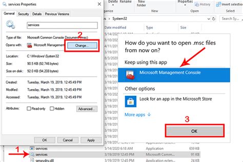 fixed services msc not opening in windows 10