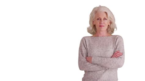 Mature Woman Portrait Solid Background Videos And Hd Footage Getty Images