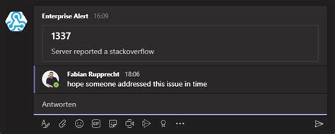 Derdack How To Forward Alerts To Microsoft Teams