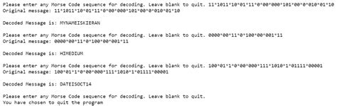 Simple Morse Code Decoder In Python By Kieran Tan Kah Wang Towards