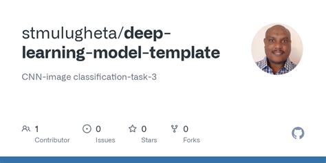GitHub Stmulugheta Deep Learning Model Template CNN Image Classification Task