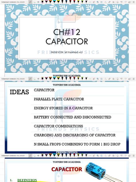 Capacitor Solved Pdf