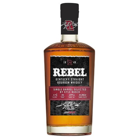Rebel Single Barrel Bourbon Selected By Kyle Busch You Booze