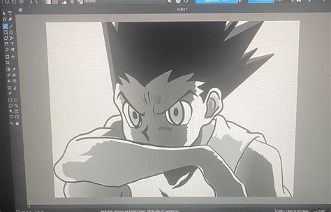Gon Sitting Before The Rage 😡 The Pics I Took During The Process 🫡💯 R Hunterxhunter