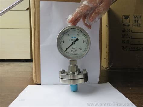 Filter Press Pressure Gauge Filter Press Manufacturer China Uniwin