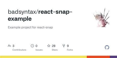 React Snap Examplereadmemd At Master · Badsyntaxreact Snap Example · Github