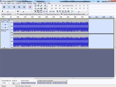 Can T Delete Or Remove Blank Space At End Of Track Windows Audacity Forum