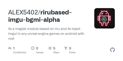 Github Alex5402rirubased Imgu Bgmi Alpha Its A Magisk Module Based