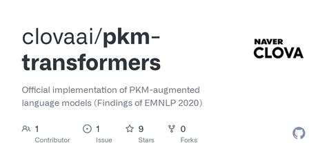 Github Clovaaipkm Transformers Official Implementation Of Pkm Augmented Language Models