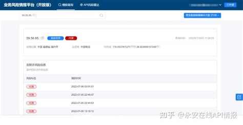 所有人 永安在线免费开放api风险情报能力 知乎