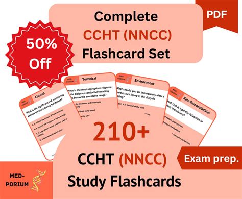 Complete Ccht Nncc Exam Flashcard Set 210 Multiple Choice Questions Etsy