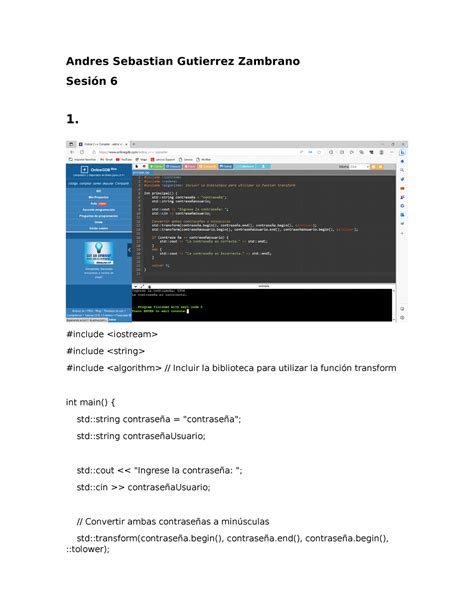 Sesion 6 Algoritmos Ejercicios En Python Andres Sebastian Gutierrez Zambrano Sesión 6 1