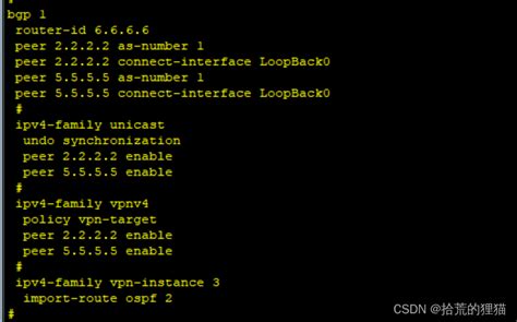 网络配置实验:ospf,bgp,mpls与mplsvpn实现 Csdn博客 网络配置实验:ospf,bgp,mpls与mplsvpn实现 Csdn博客