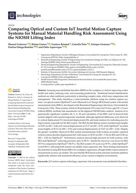 pdf comparing optical and custom iot inertial motion capture systems