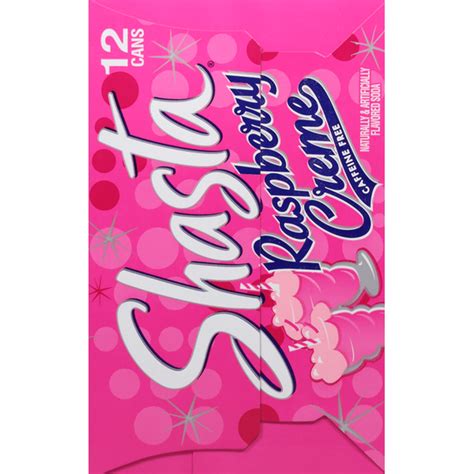 Shasta Soda Caffeine Free Raspberry Creme 12 Fl Oz Delivery Or