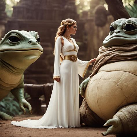 Princess Zelda And Princess Leia Becomes Jabbas 2 By 29diaz On Deviantart