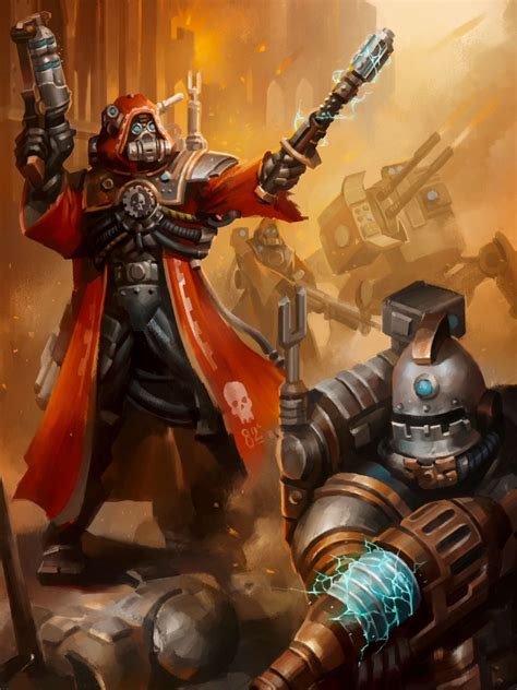 Skitarii Warhammer Warhammer 40k Rpg Warhammer 40k Artwork