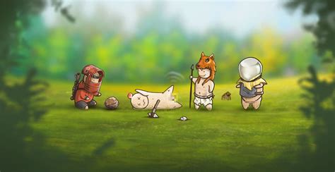 Rust Video Games Minimalism Grass 1080p Wallpaper Hdwallpaper