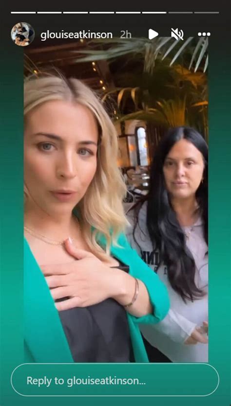 Bit Big Gemma Atkinson Narrowly Avoids Wardrobe Malfunction As She