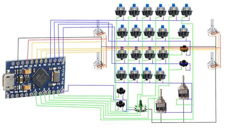 need help with button box wiring r arduino