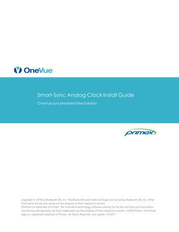 Smart Sync Analog Clock Install Guide Manualzz
