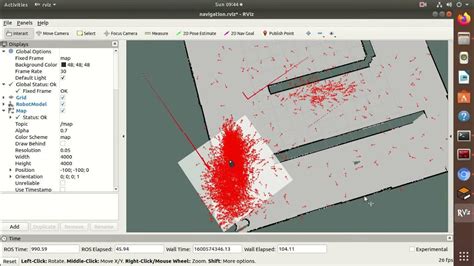 Ros Navigation Amcl Gazebo Simulation Rviz Ros Melodic