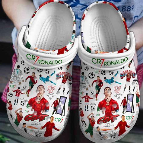 Cristiano Ronaldo CR7 Crocs Crocband Clogs Shoes Comfortable For Men ...