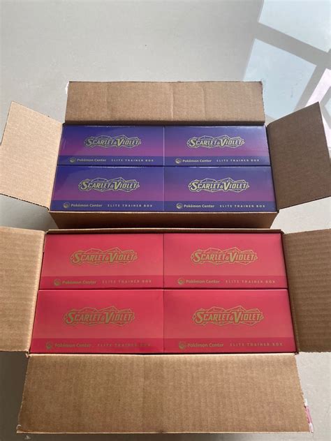 Scarlet Violet Etb Exclusive Pokemon Centre Hobbies Toys Toys Games On Carousell
