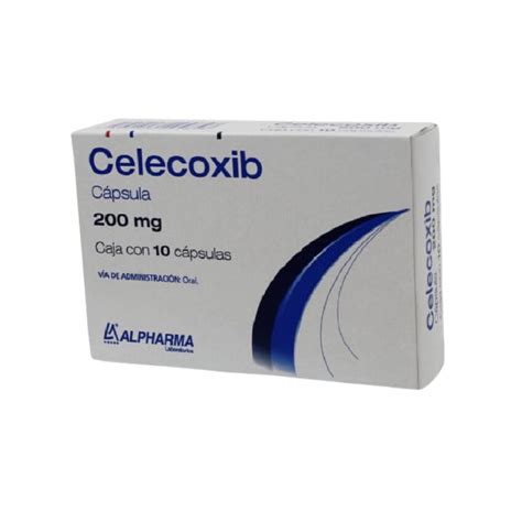 Celecoxib 200 Mg Caja Con 10 Cápsulas Farmacia Sanorim