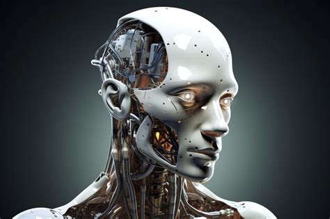 Premium Ai Image 3d Rendering Technology Robotics Data Analytics Or