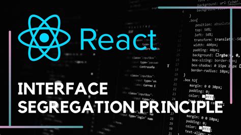Luis Amadeo L On Linkedin Interface Segregation Principle In React