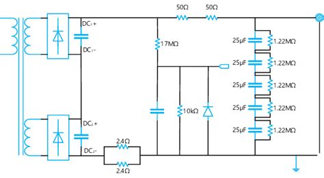 Schematic Diagram Of The Decoupling Capacitor Disposed To The Output Of