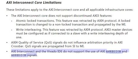 Axi Ip With Multiple Address Regions